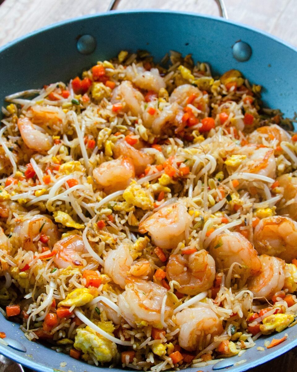 Shrimp Fried Rice | Blue Jean Chef - Meredith Laurence