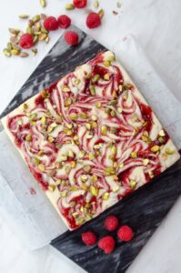 White Chocolate Raspberry Swirl Fudge | Blue Jean Chef - Meredith Laurence
