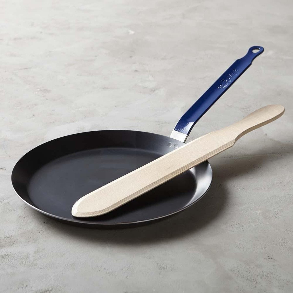 Blue Steel Crêpe Pan | Blue Jean Chef - Meredith Laurence