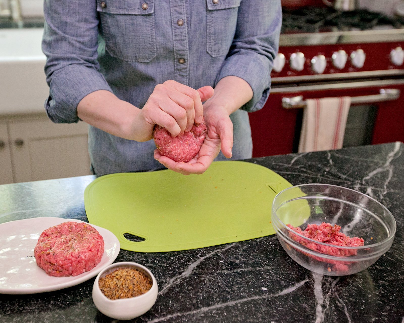 How to Make a Burger | Blue Jean Chef - Meredith Laurence