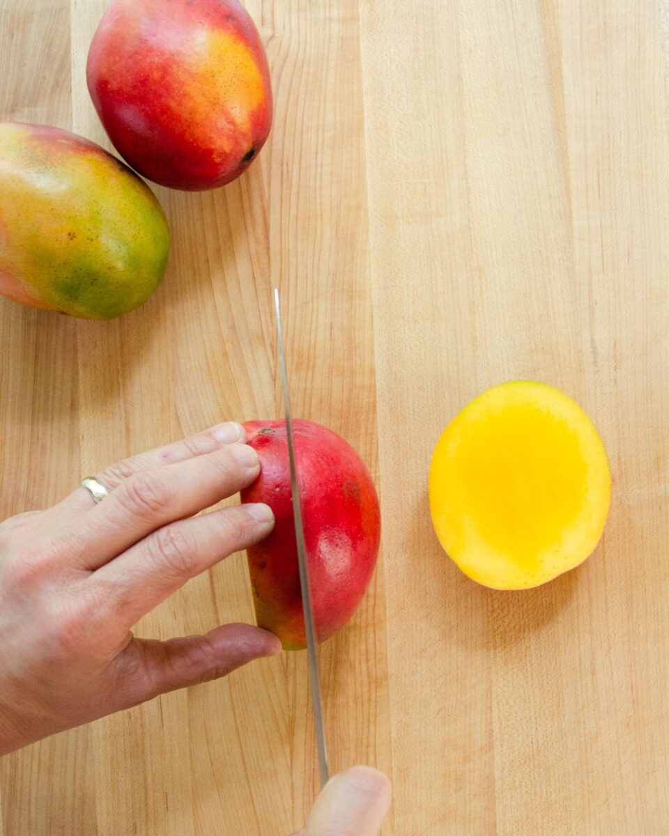 How to Cut a Mango | Blue Jean Chef - Meredith Laurence