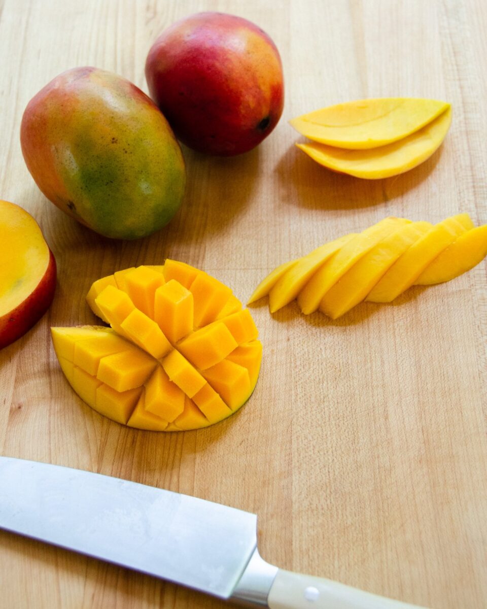 How to Cut a Mango | Blue Jean Chef - Meredith Laurence