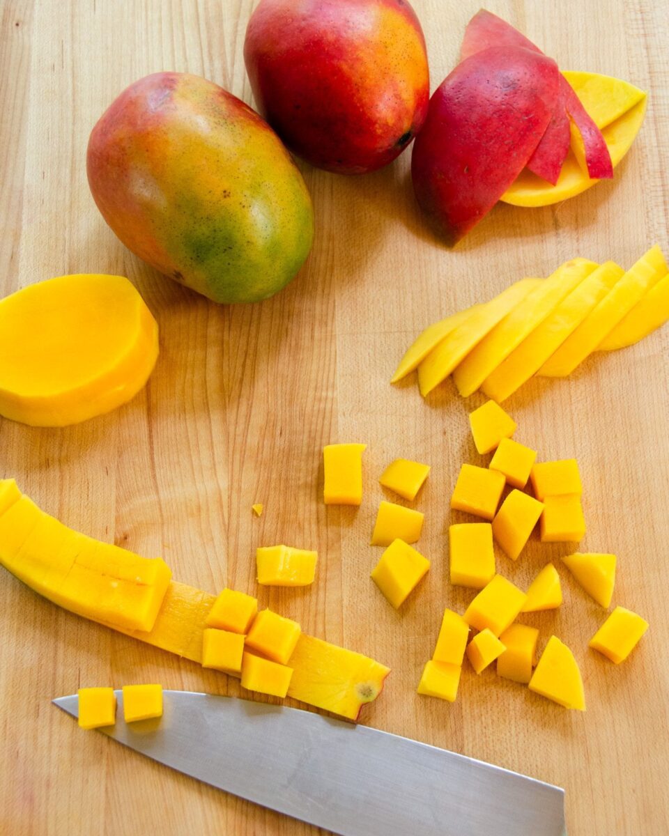 How to Cut a Mango | Blue Jean Chef - Meredith Laurence