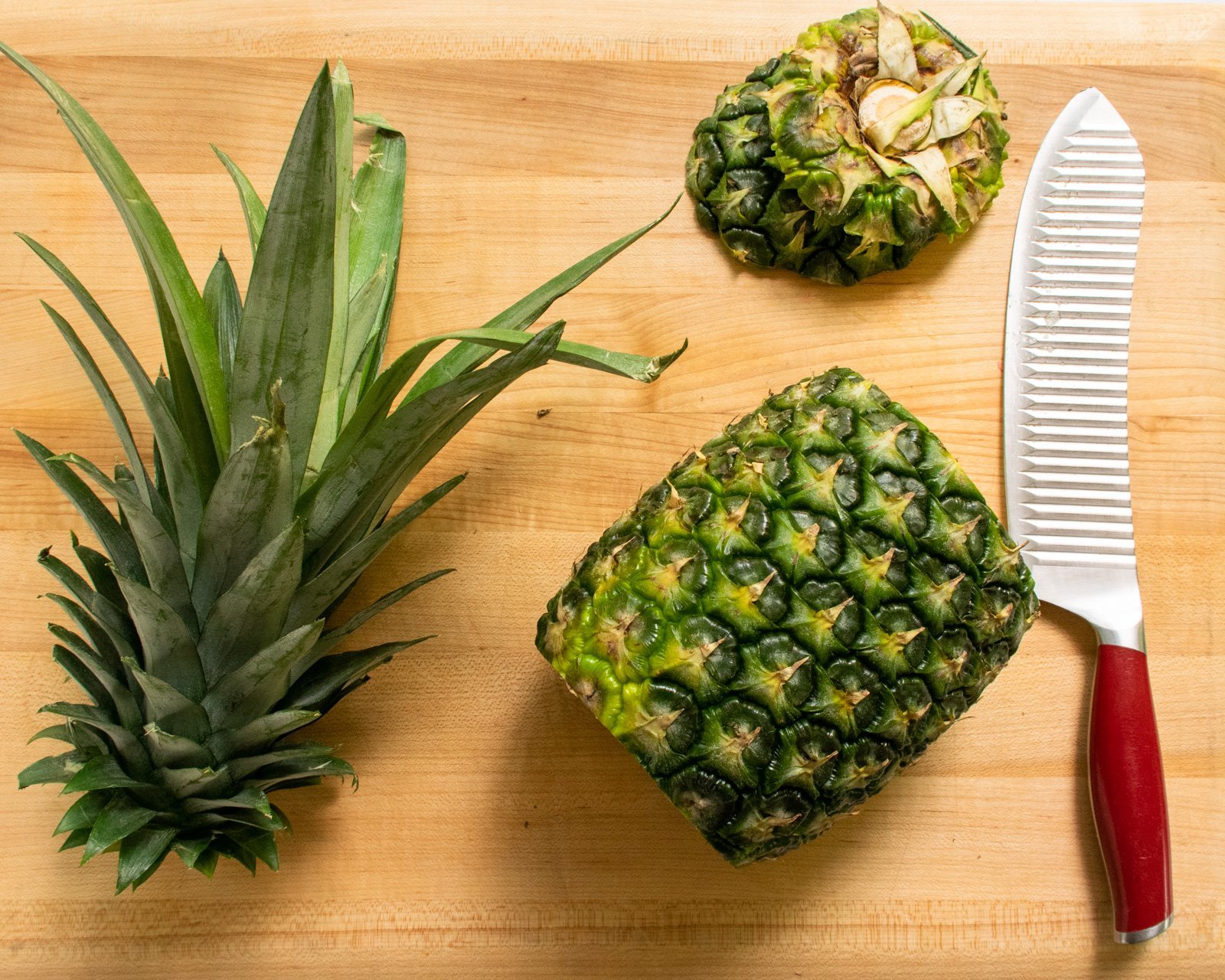 How to Cut a Pineapple | Blue Jean Chef - Meredith Laurence