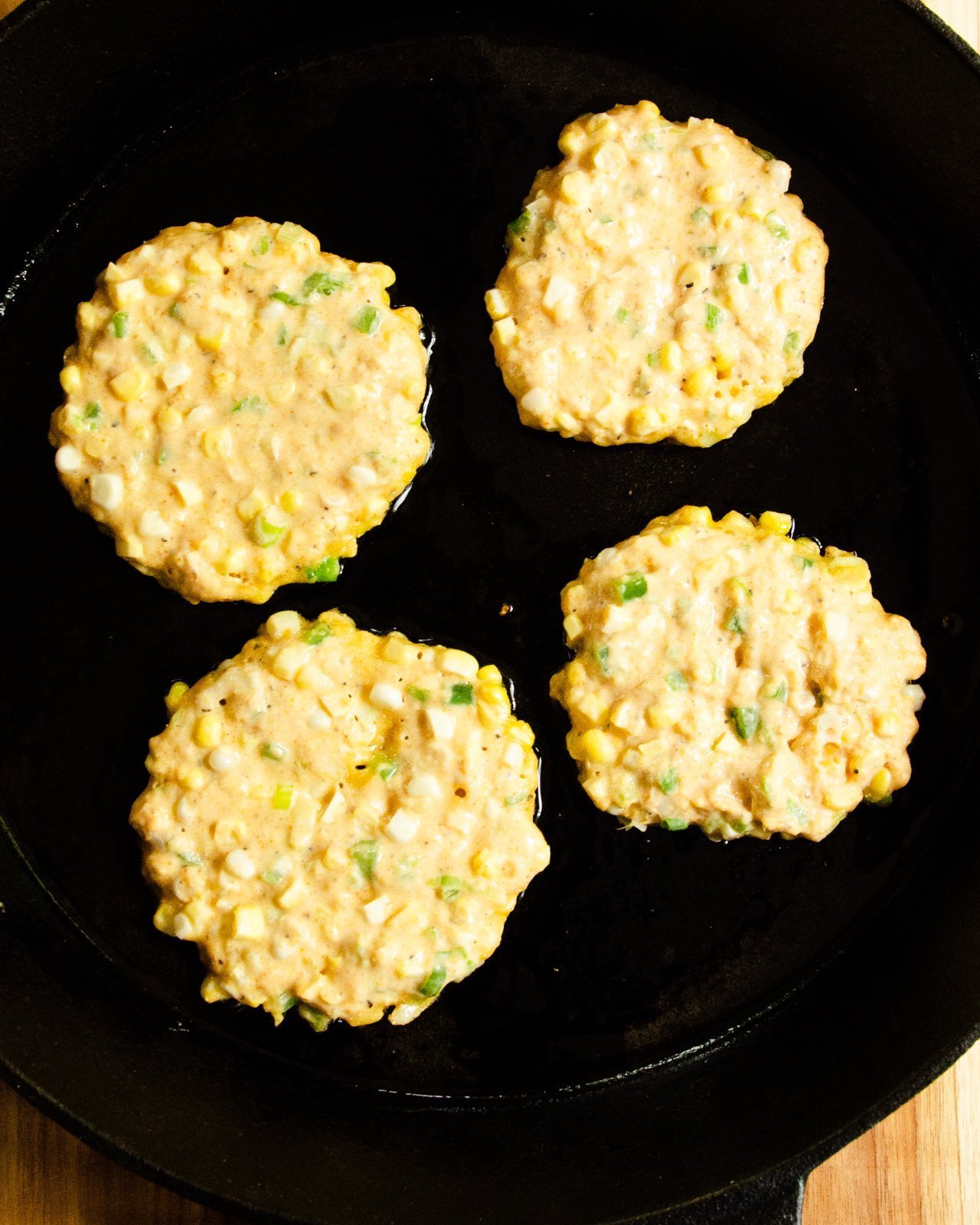Spicy Corn Cakes | Blue Jean Chef - Meredith Laurence