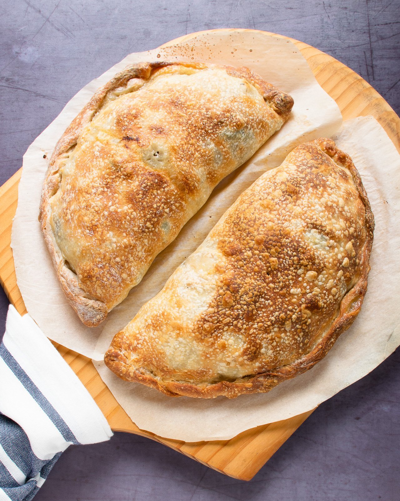 Turkey Mushroom Broccoli Calzone | Blue Jean Chef - Meredith Laurence