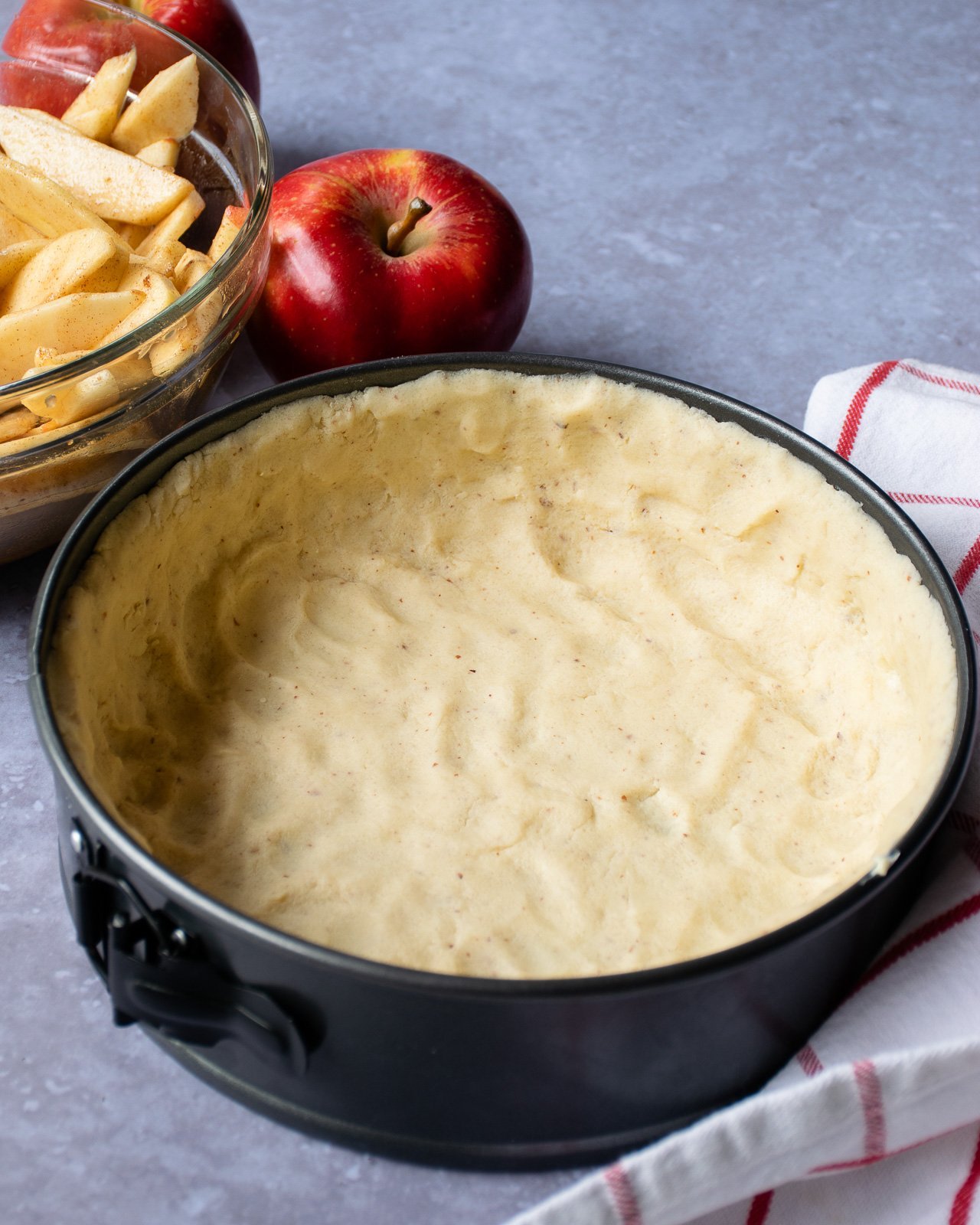 Apple Almond Torte | Blue Jean Chef - Meredith Laurence