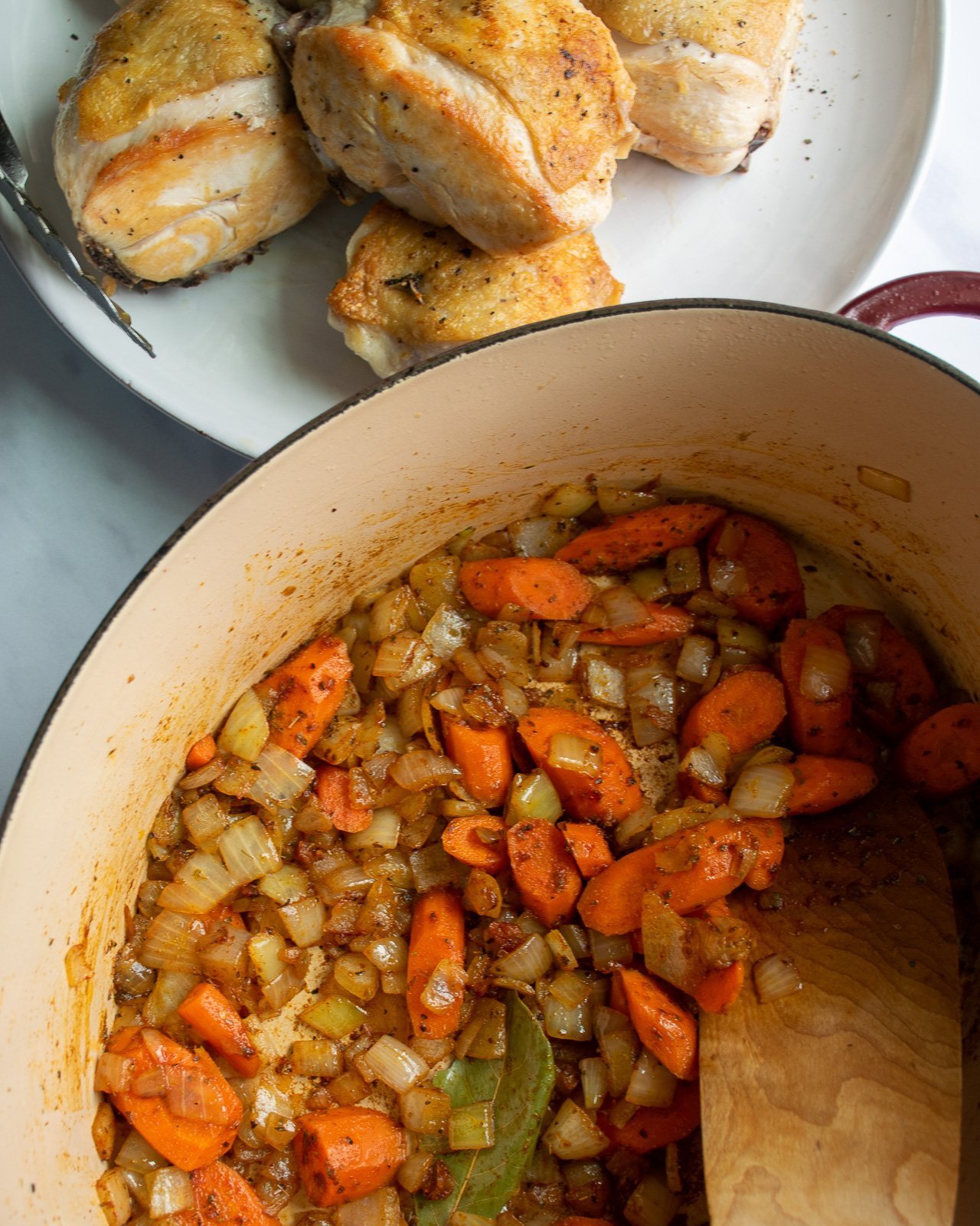 Spanish Style Chicken Stew | Blue Jean Chef - Meredith Laurence