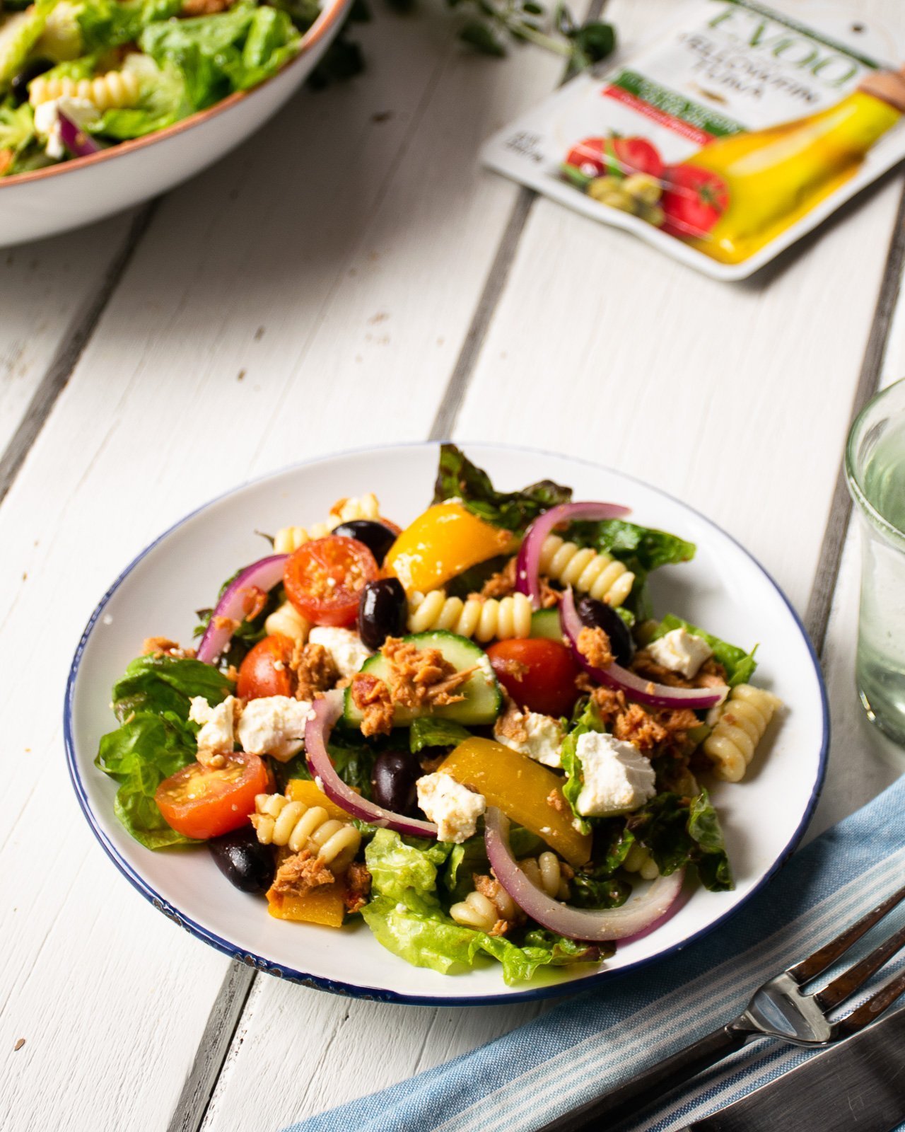 Tuna Greek Salad | Blue Jean Chef - Meredith Laurence