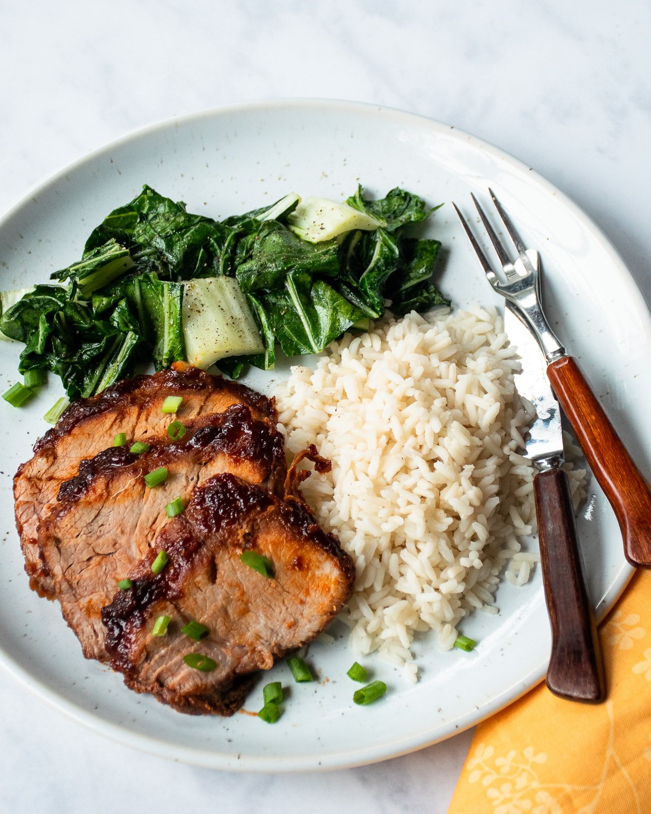 Korean BBQ Pork Loin | Blue Jean Chef - Meredith Laurence