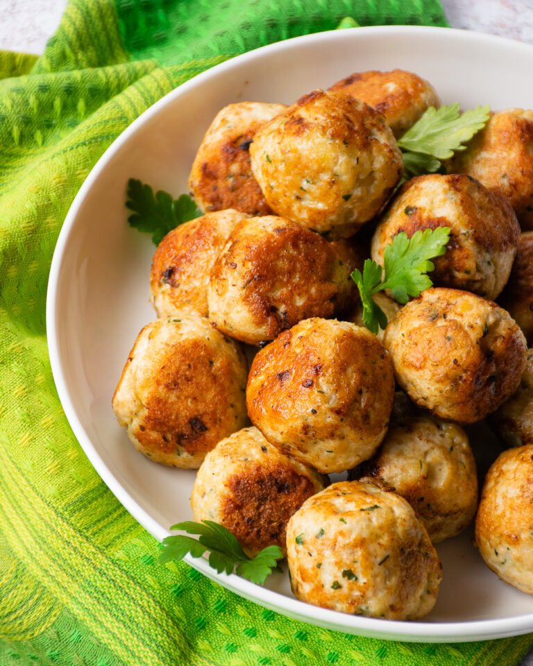 Italian Chicken Meatballs | Blue Jean Chef - Meredith Laurence