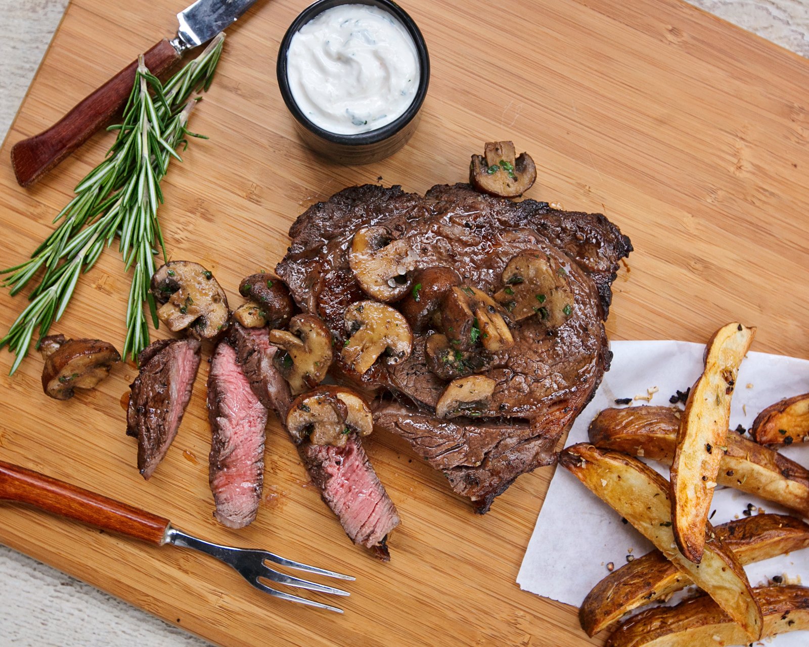 Marinated Rib Eye Steak | Blue Jean Chef - Meredith Laurence