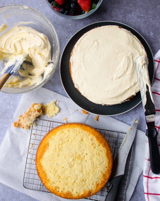 Vanilla Layer Cake | Blue Jean Chef - Meredith Laurence
