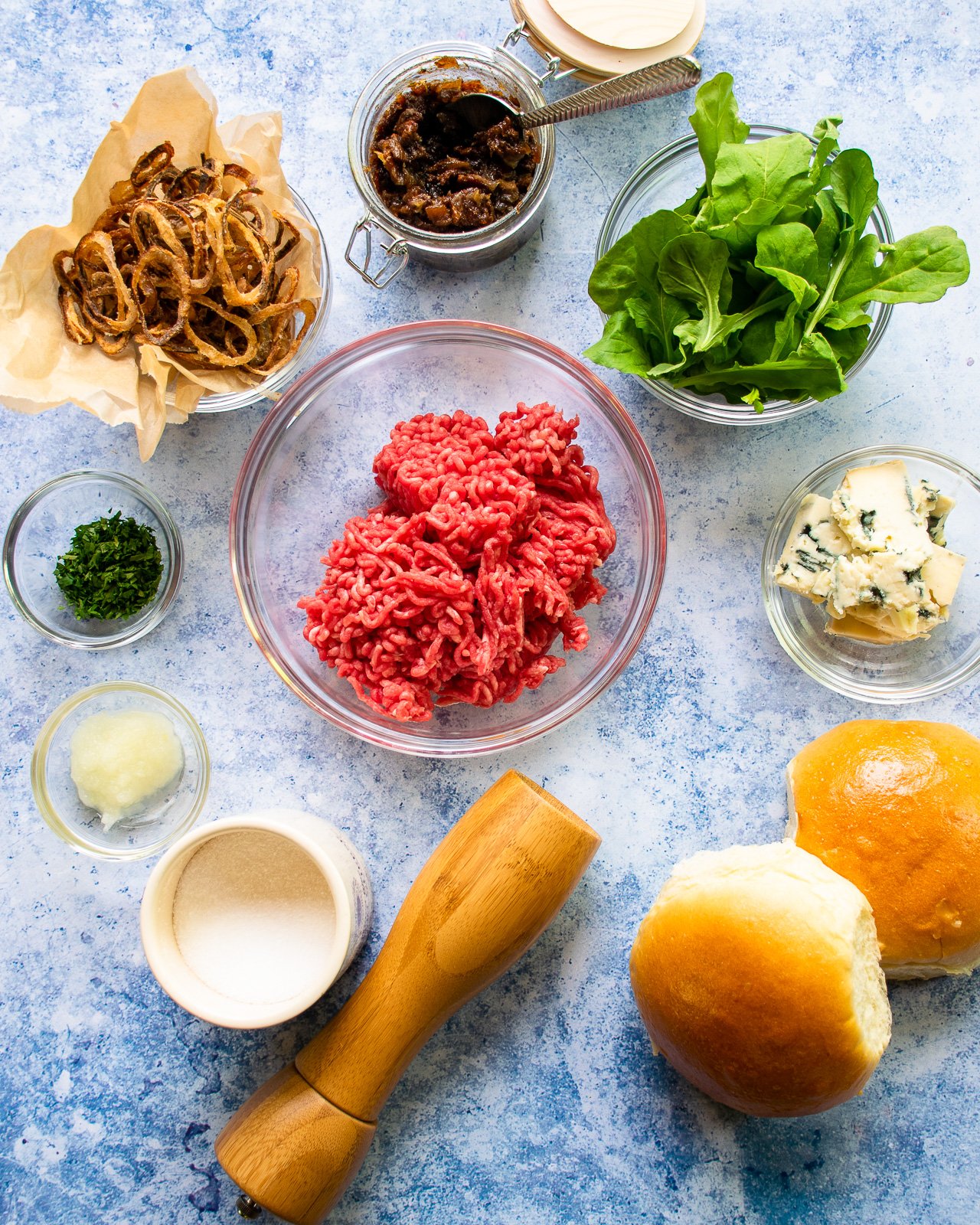 Bacon Blue Burger | Blue Jean Chef - Meredith Laurence