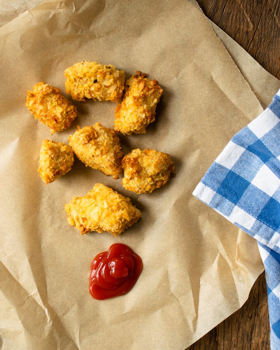 Air Fryer Chip Crusted Chicken Nuggets | Blue Jean Chef - Meredith Laurence