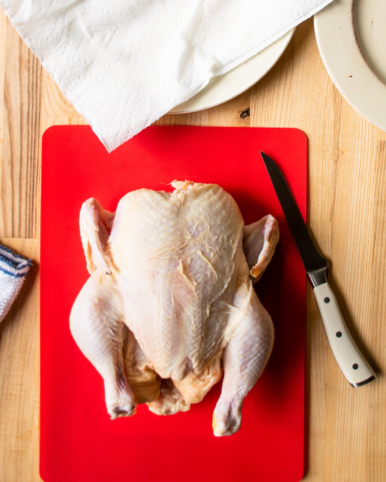 How to Cut up a Whole Chicken | Blue Jean Chef - Meredith Laurence