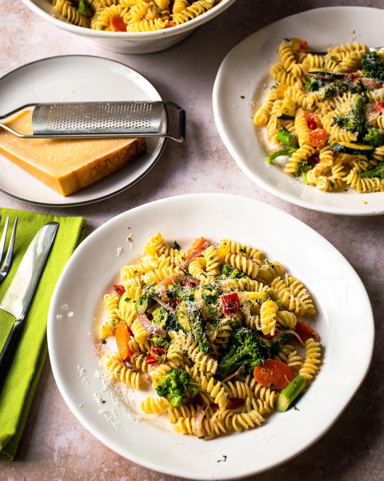 Pasta Primavera | Blue Jean Chef - Meredith Laurence