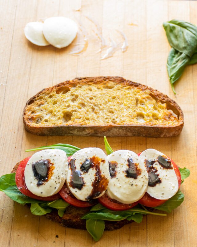 Caprese Sandwich | Blue Jean Chef - Meredith Laurence