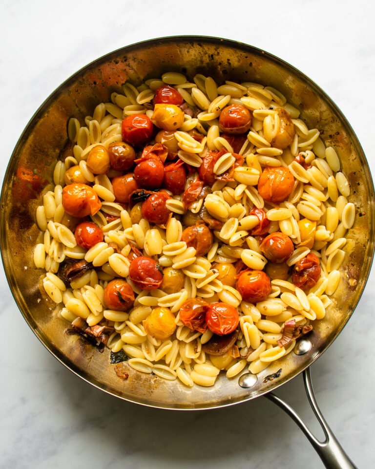 Cavatelli with Cherry Tomatoes | Blue Jean Chef - Meredith Laurence
