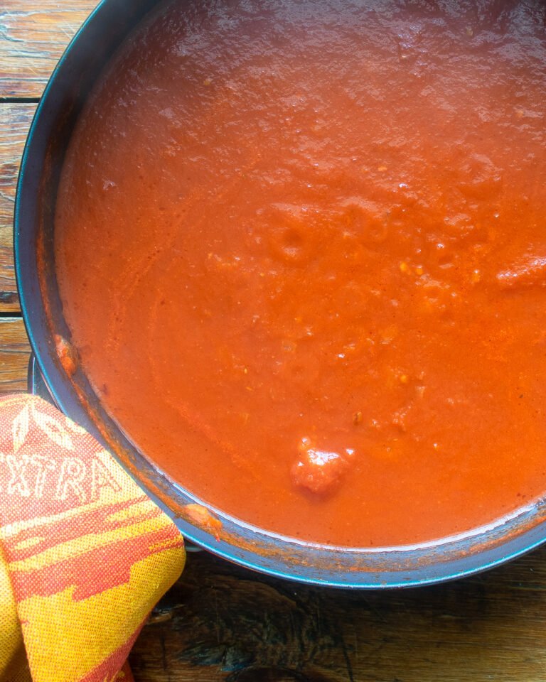 Tomato Vodka Cream Sauce | Blue Jean Chef - Meredith Laurence