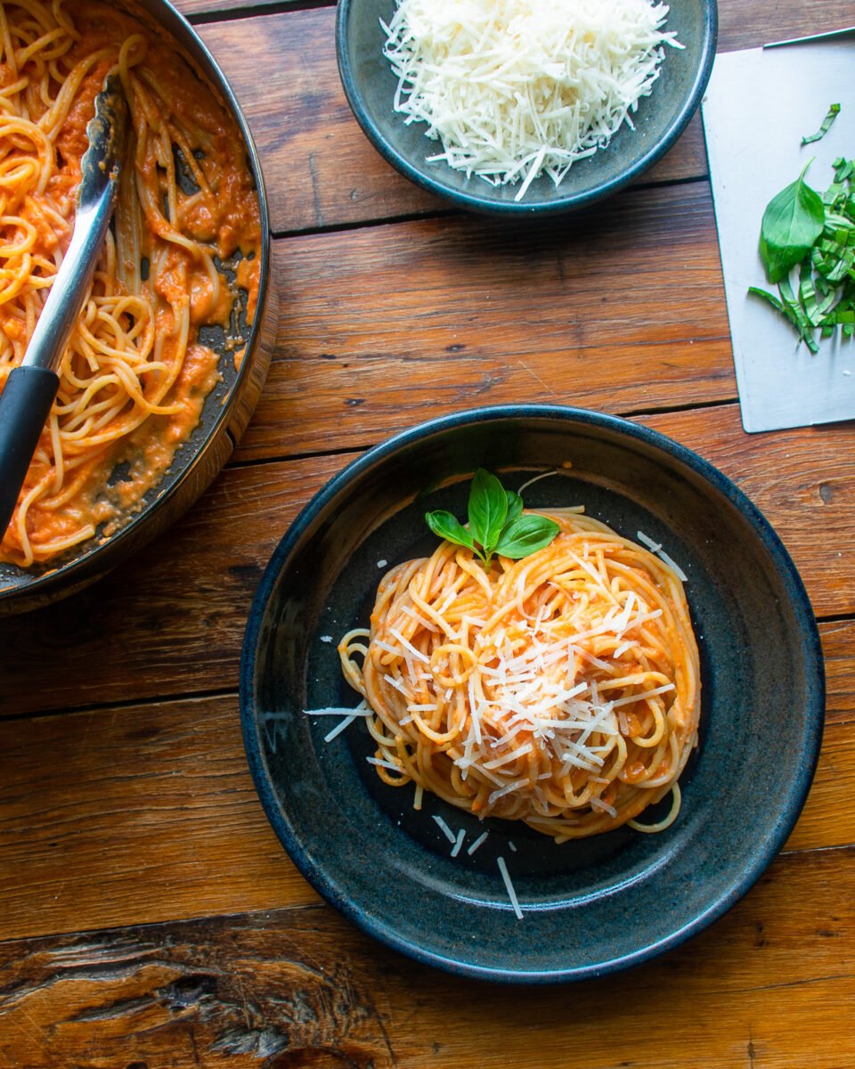 Tomato Vodka Cream Sauce | Blue Jean Chef - Meredith Laurence