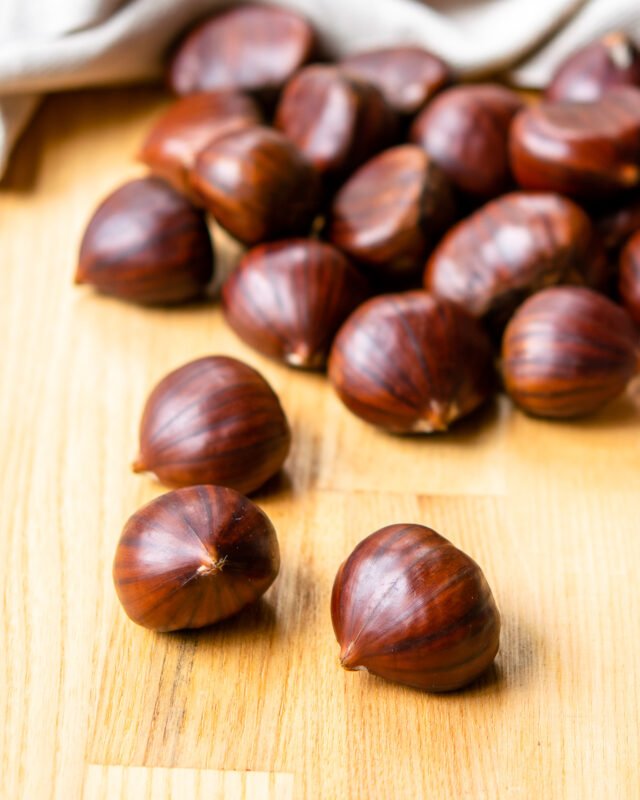 Roasted Chestnuts | Blue Jean Chef - Meredith Laurence