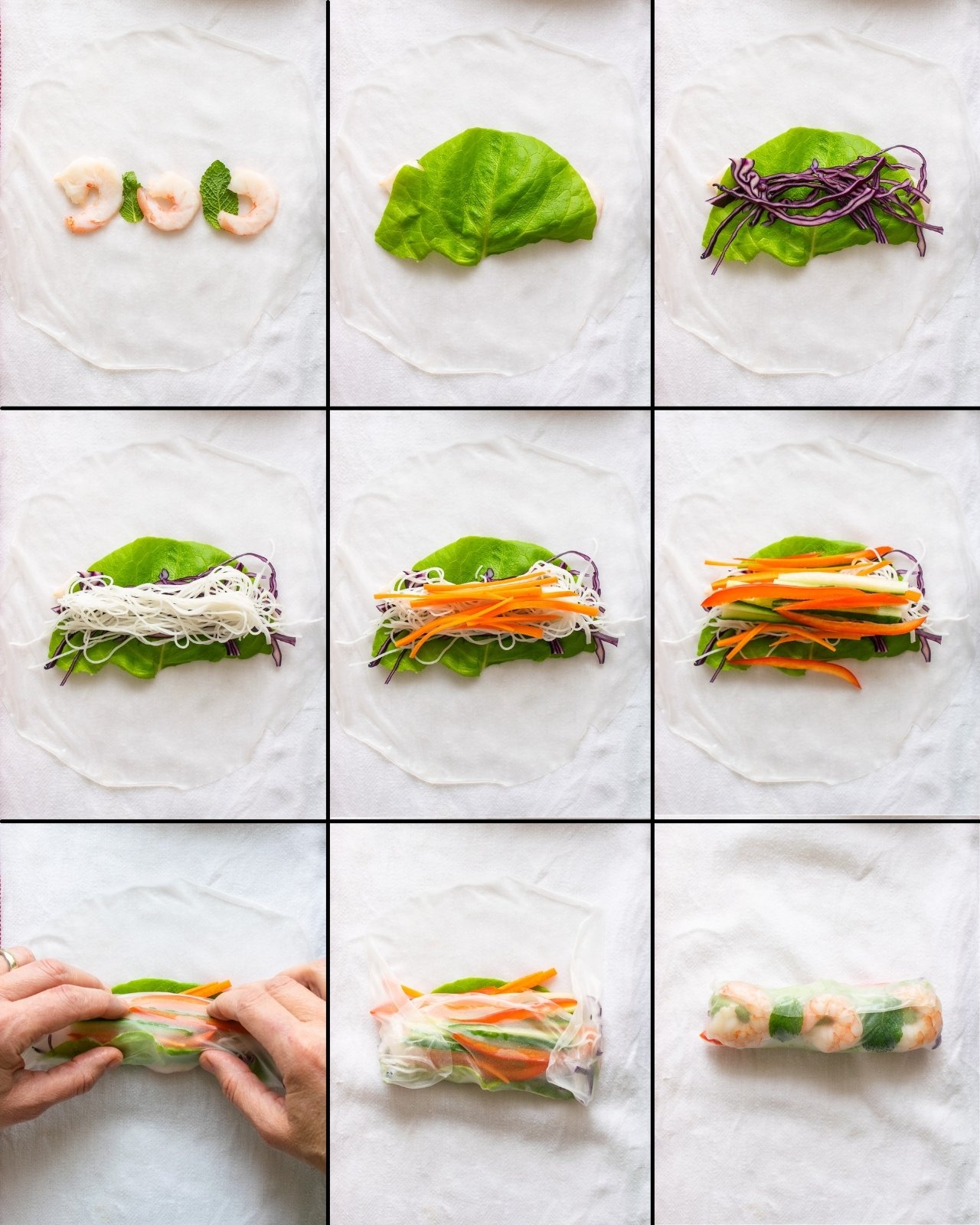 Vietnamese Fresh Spring Rolls | Blue Jean Chef - Meredith Laurence