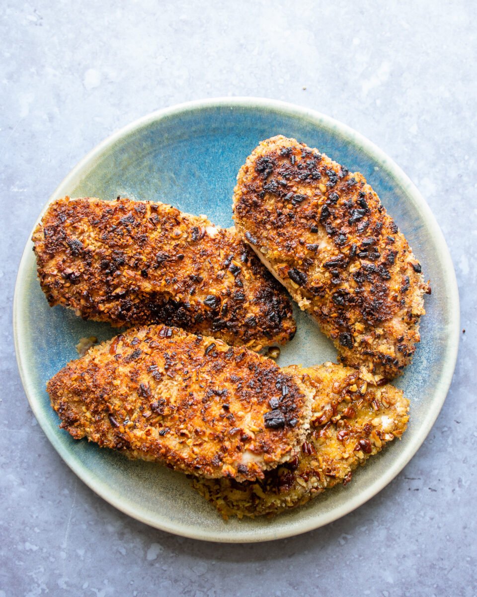 Pecan Crusted Chicken Breast | Blue Jean Chef - Meredith Laurence