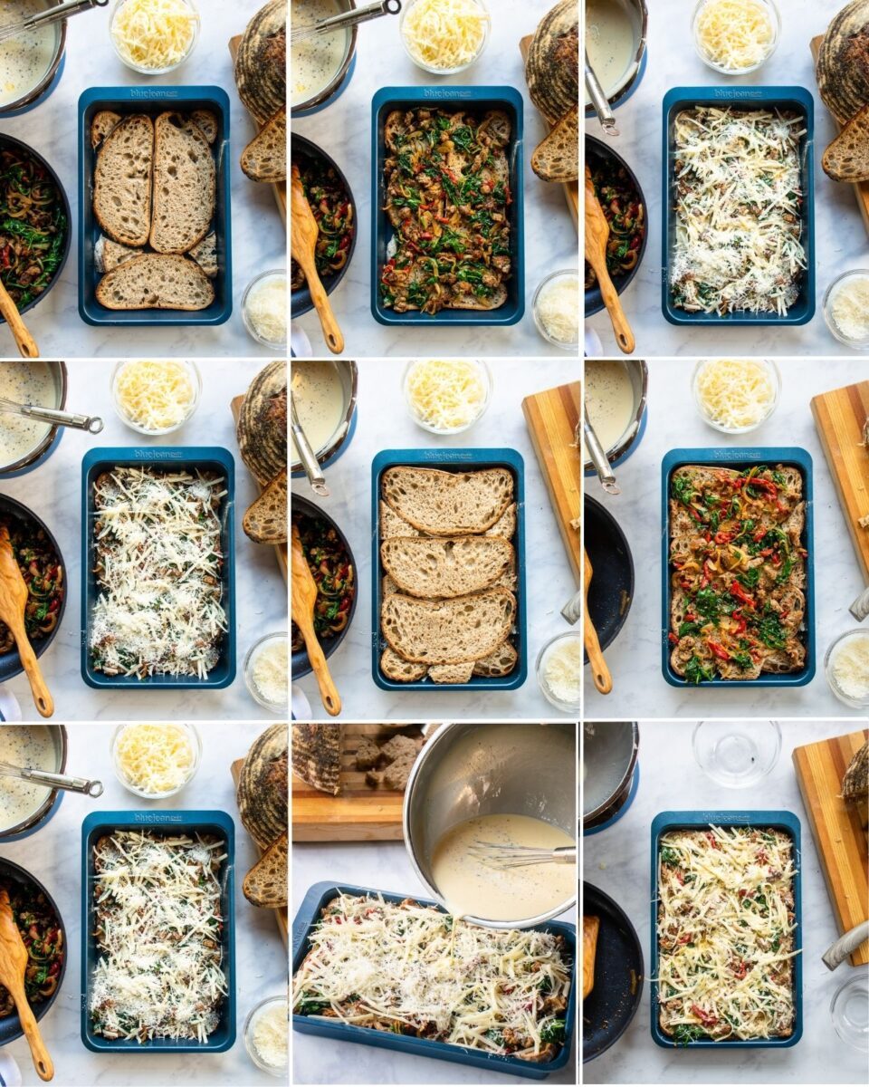 Breakfast Strata | Blue Jean Chef - Meredith Laurence