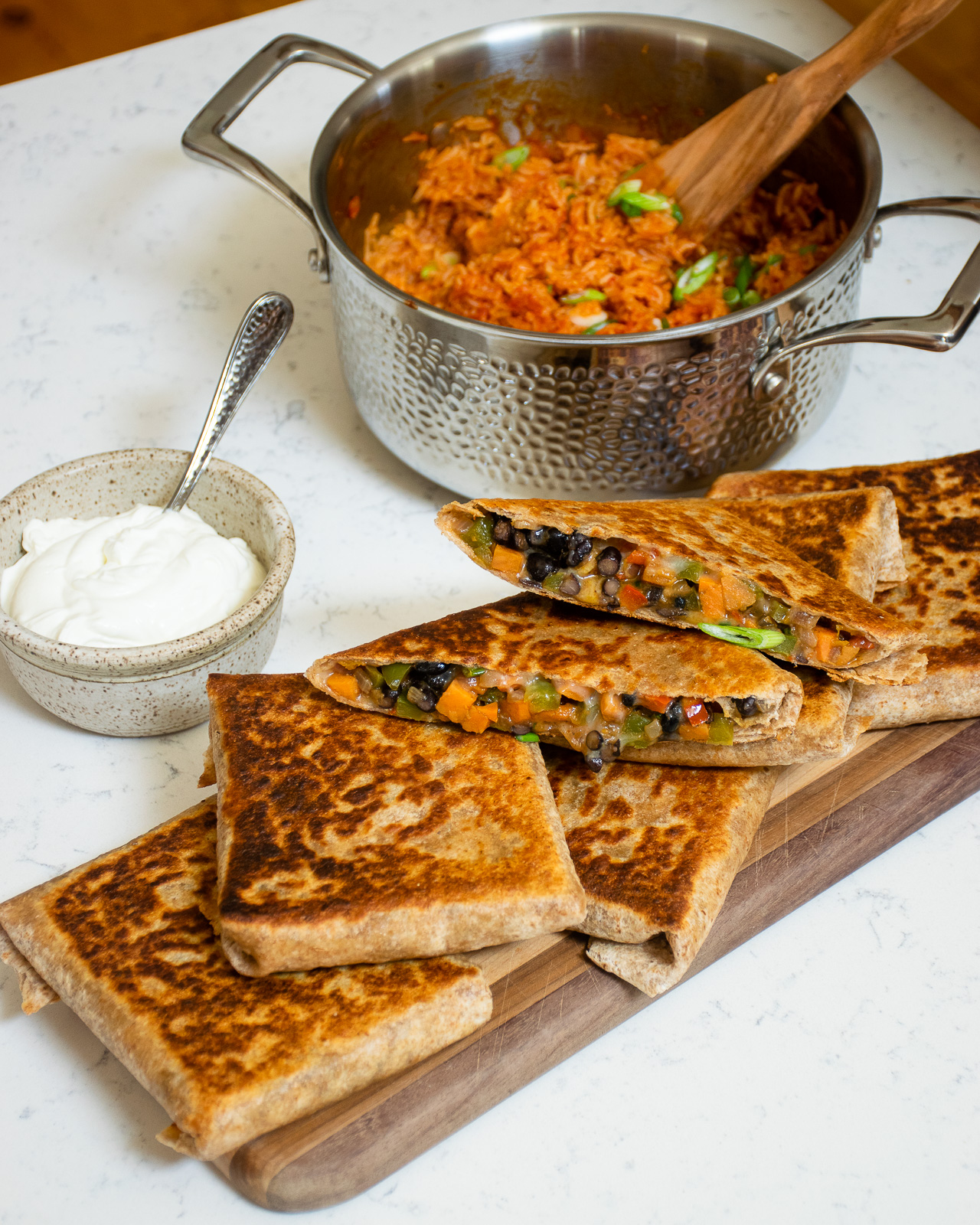 Black Bean Burrito Pockets | Blue Jean Chef - Meredith Laurence