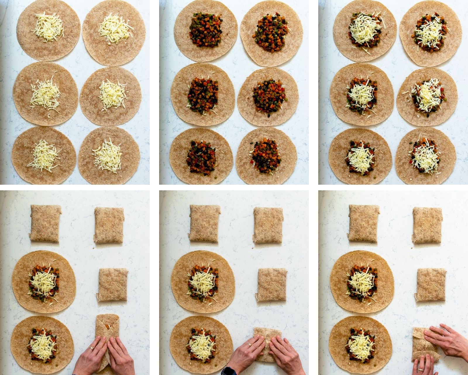 Black Bean Burrito Pockets | Blue Jean Chef - Meredith Laurence