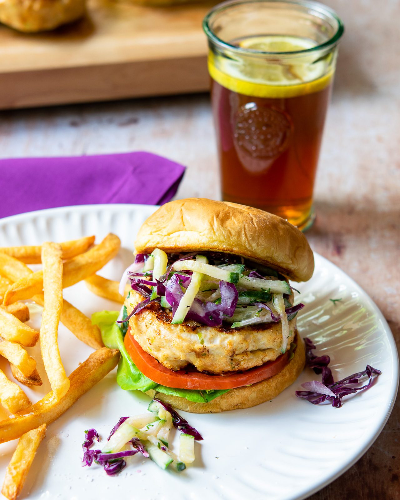 Zesty Chicken Burgers | Blue Jean Chef - Meredith Laurence