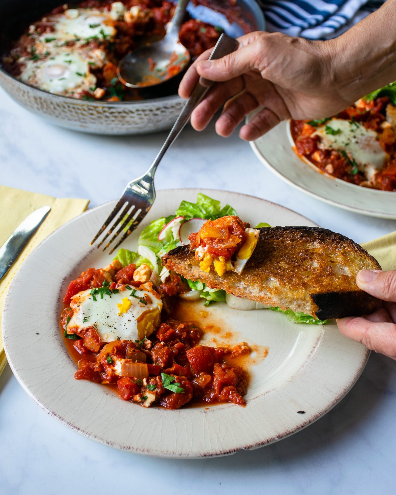 Shakshuka In a Pinch | Blue Jean Chef - Meredith Laurence