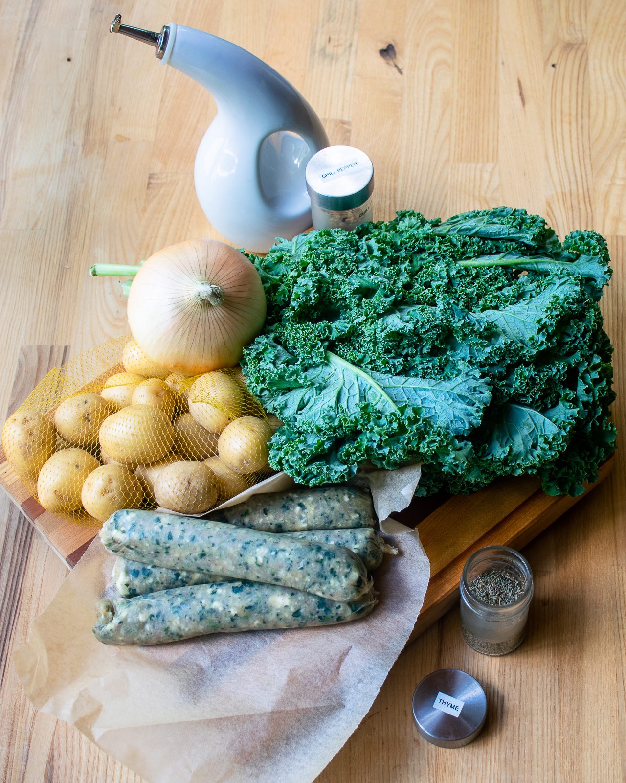 Sheet Pan Sausages with Potatoes | Blue Jean Chef - Meredith Laurence