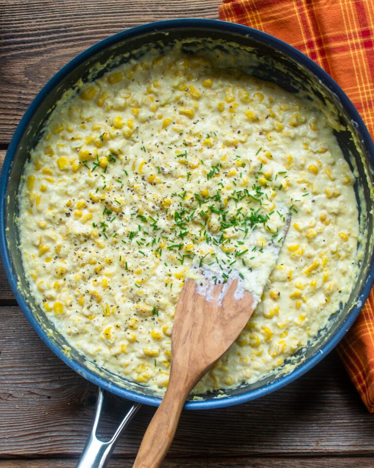 Creamy Corn | Blue Jean Chef - Meredith Laurence