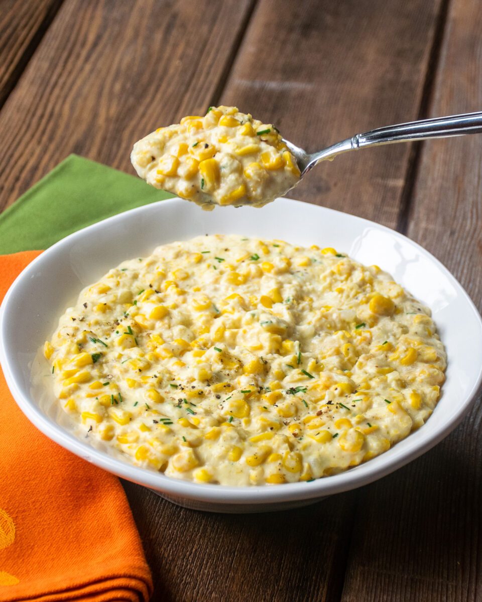 Creamy Corn | Blue Jean Chef - Meredith Laurence