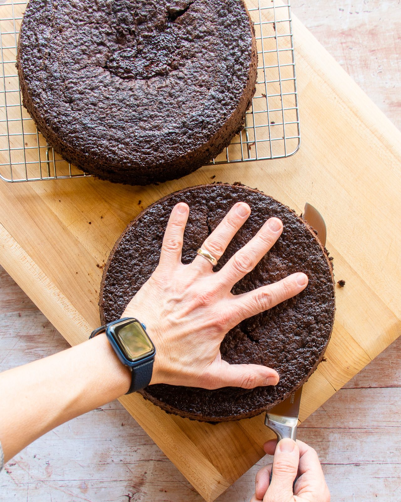 Chocolate Nutella Cake Blue Jean Chef Meredith Laurence