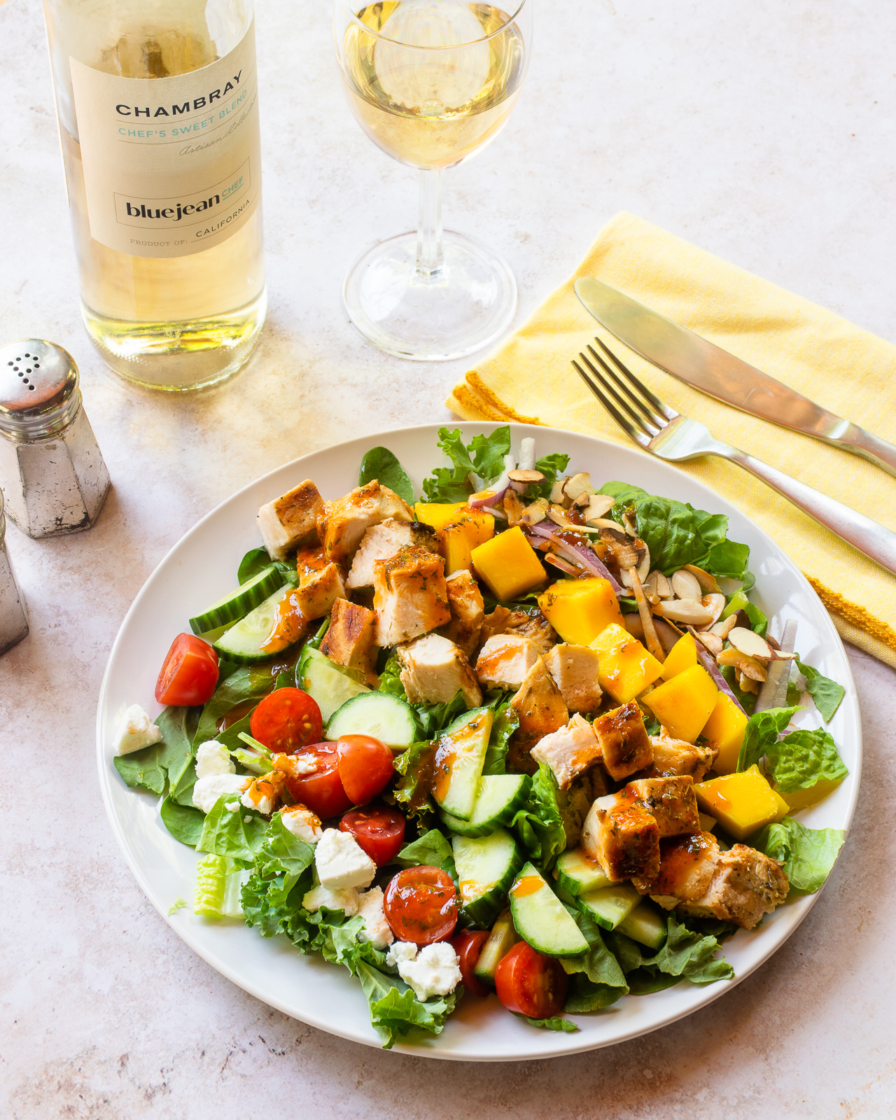 Grilled Chicken Salad | Blue Jean Chef - Meredith Laurence