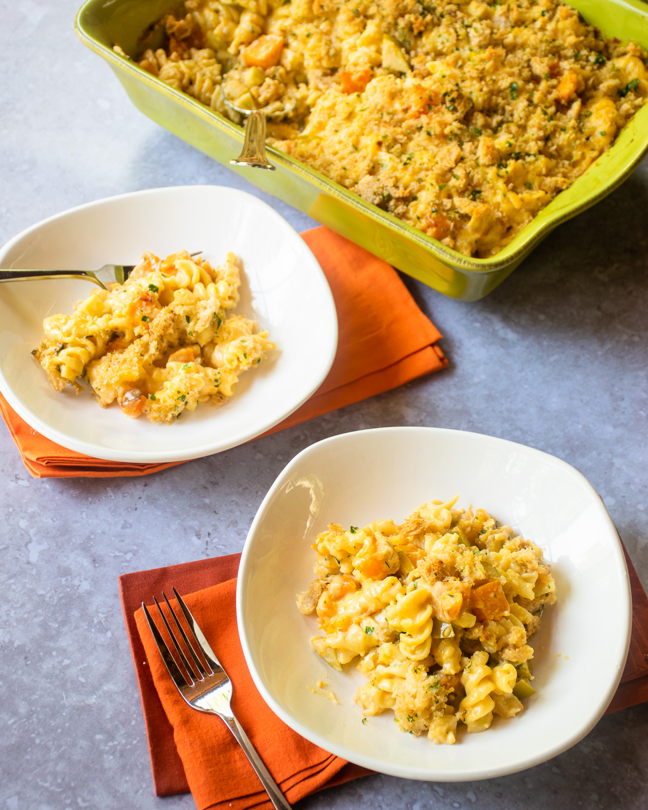 Butternut Squash Apple Mac and Cheese | Blue Jean Chef - Meredith Laurence
