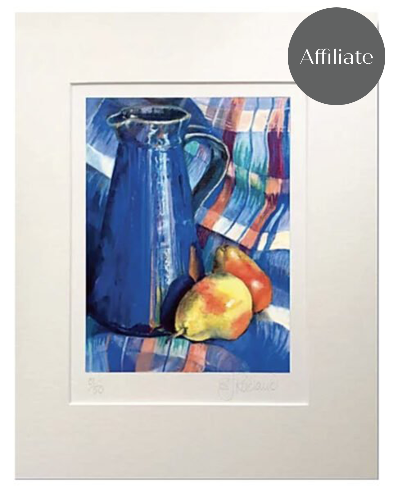 Blue Jug and Pears | Blue Jean Chef - Meredith Laurence