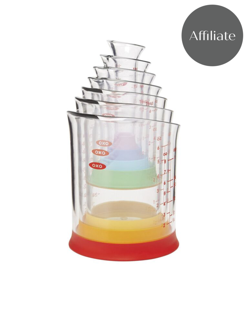 7-piece Nesting Measuring Beaker Set | Blue Jean Chef - Meredith Laurence