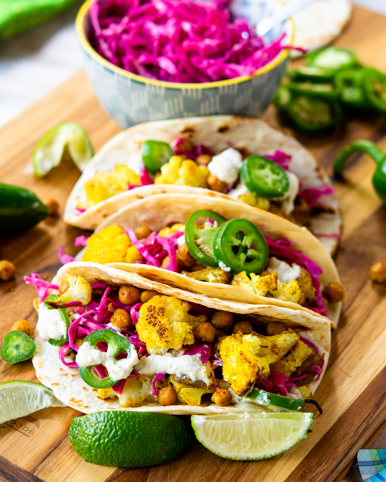 Cauliflower Tacos | Blue Jean Chef - Meredith Laurence