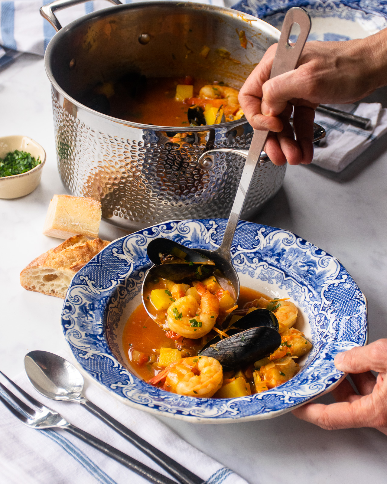 Seafood Stew | Blue Jean Chef - Meredith Laurence