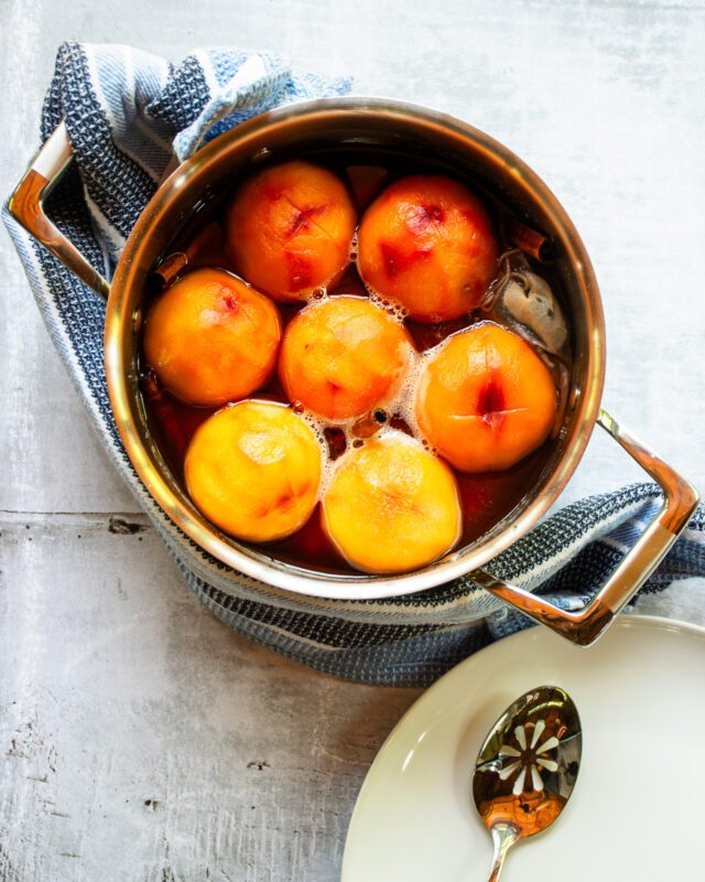 Pickled Peaches | Blue Jean Chef - Meredith Laurence